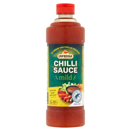 Inproba Chilli Saus Mild 500ml | Poiesz Supermarkten