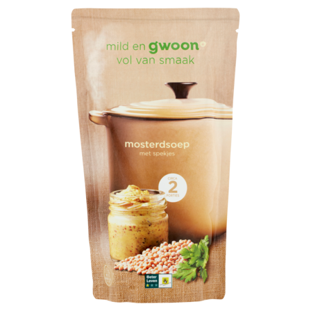 g'woon Mosterdsoep met Spekjes 570 ml | Poiesz Supermarkten
